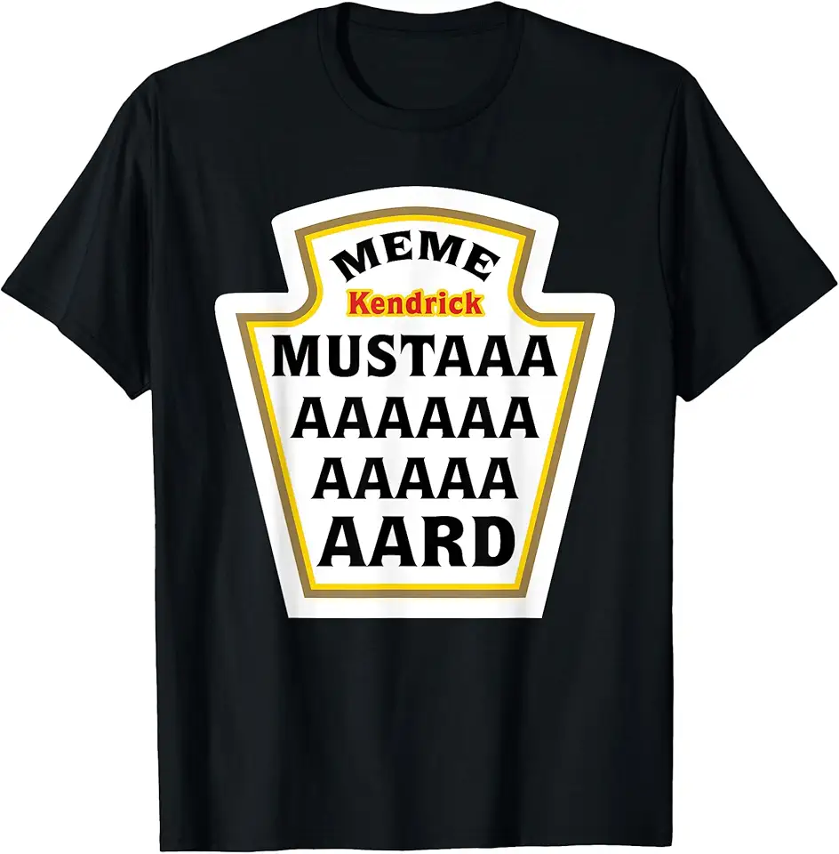 Funny Lamar Mustard Meme Family Matching Ketchup Sauce T-Shirt ...