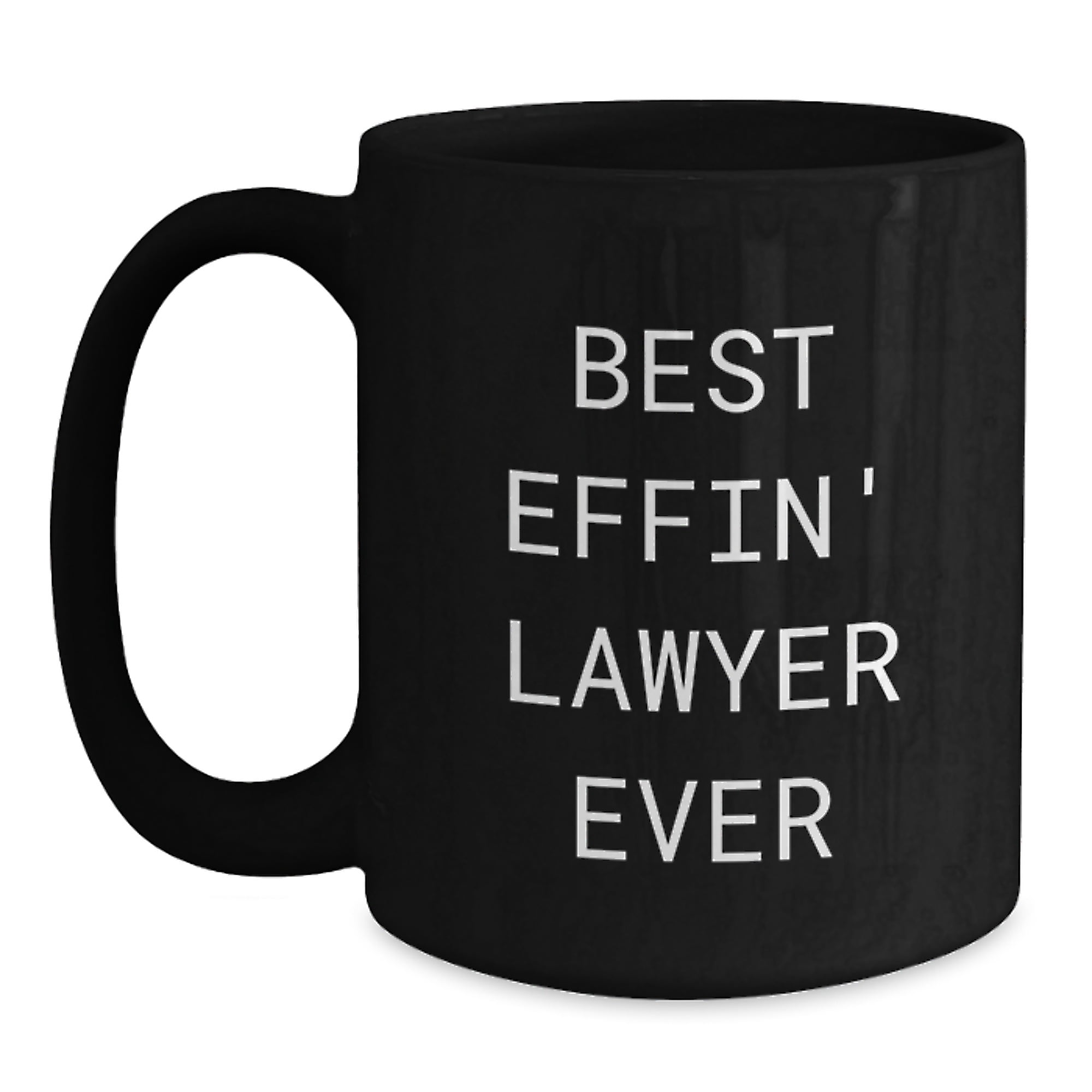 Funny Lawyer Gifts from Men to Best Effin' Lawyer Ever, Black Coffee ...