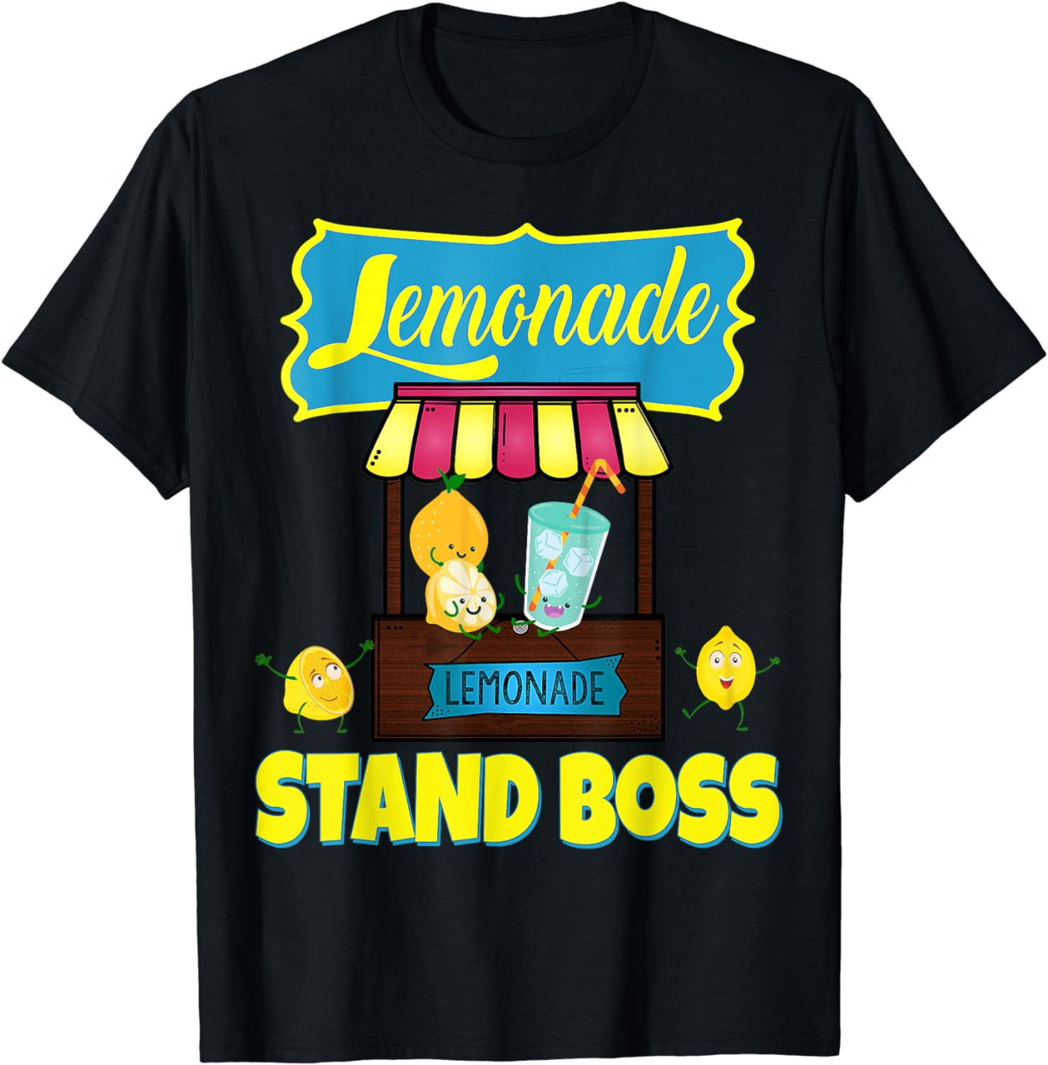 Funny Lemonade Crew Lemon Juice CEO Lemonade Stand Boss T-Shirt ...