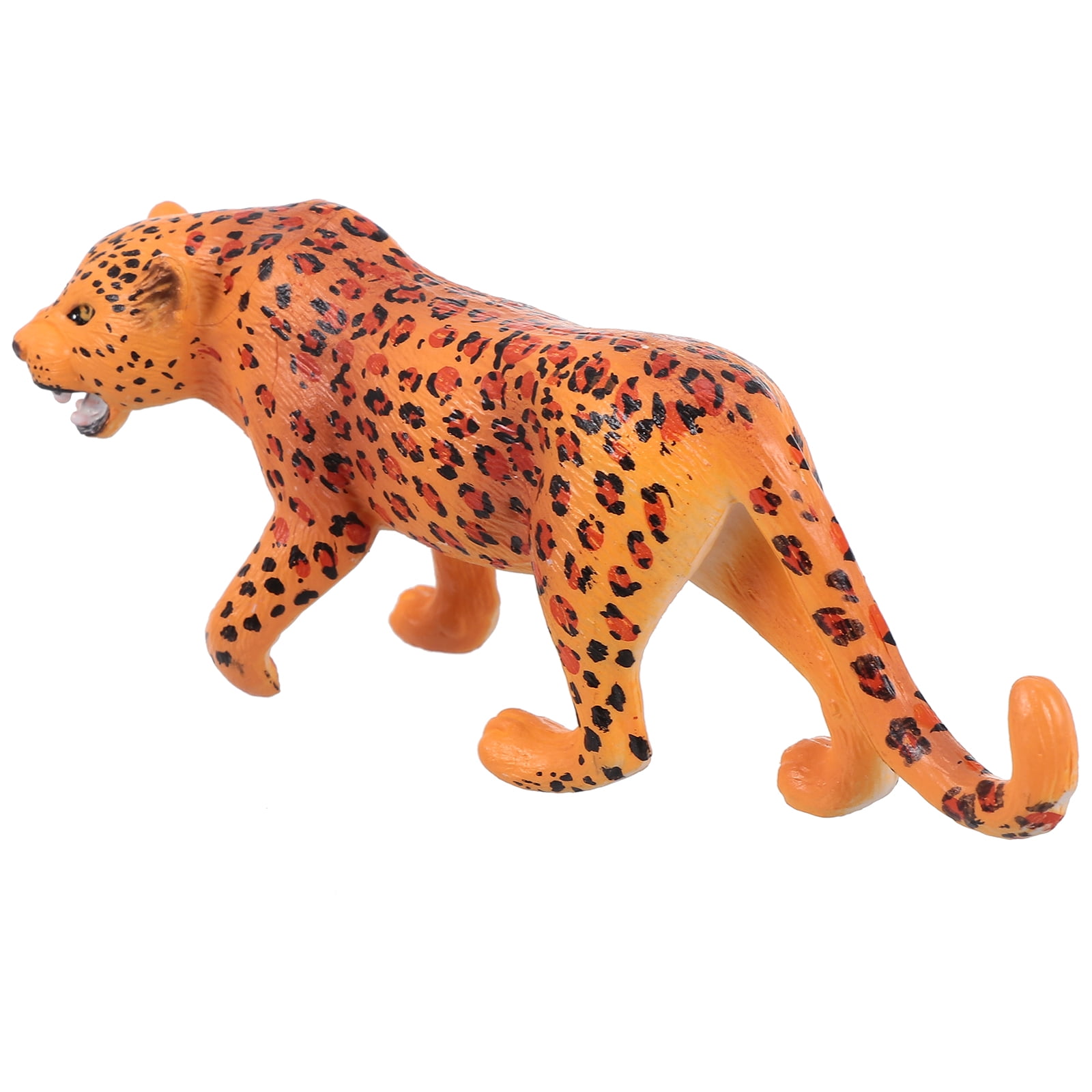 Funny Leopard Model Decor Educational Animal Model Desktop Leopard ...