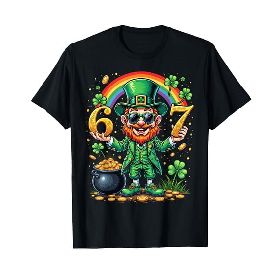 Funny Leprechaun T-Shirt for St. Patrick's Day Celebration with ...
