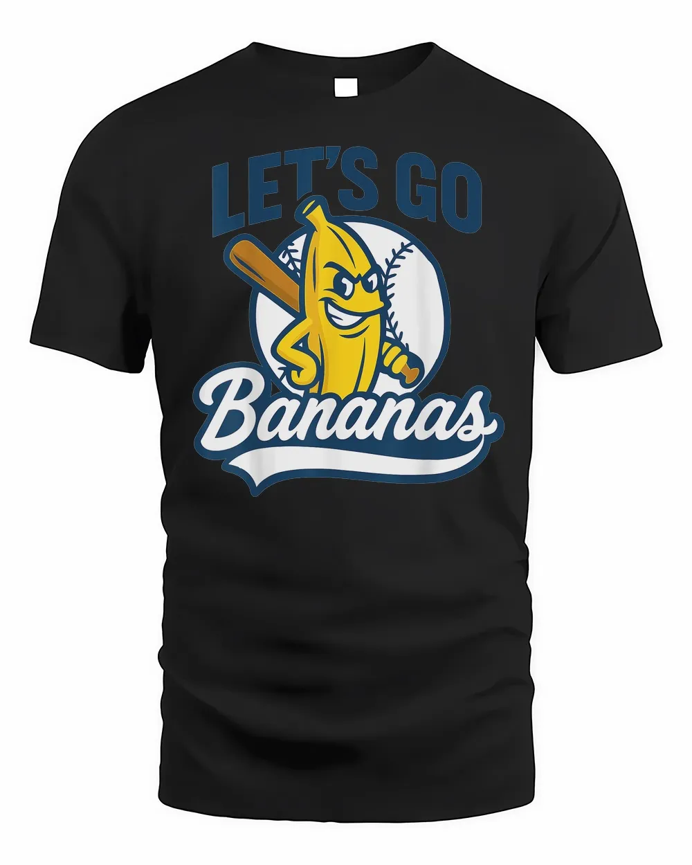 Funny Lets Go Bananas Cute Banana Fruits Lover Banana Player Shirt ...
