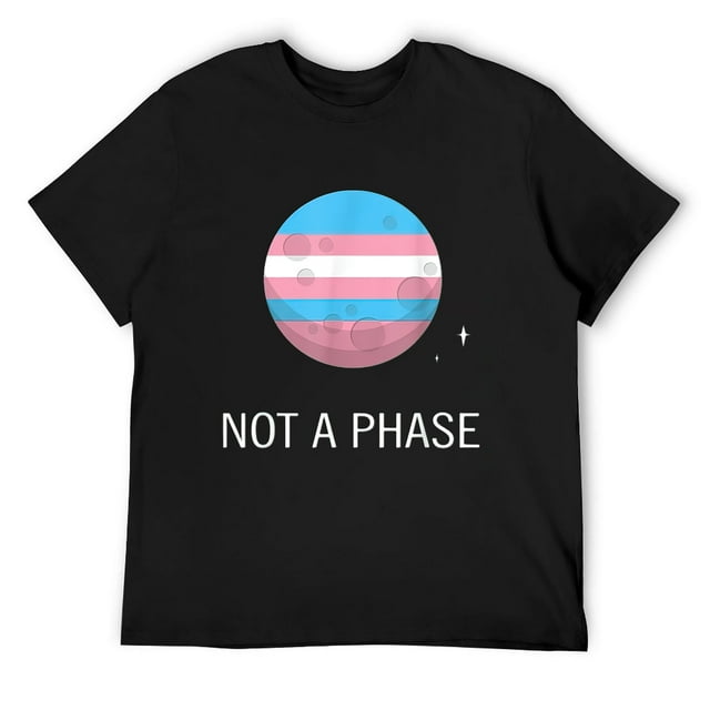 Funny Lgbtq Transgender Moon Trans Pride Flag Gift Men Men T-Shirt ...