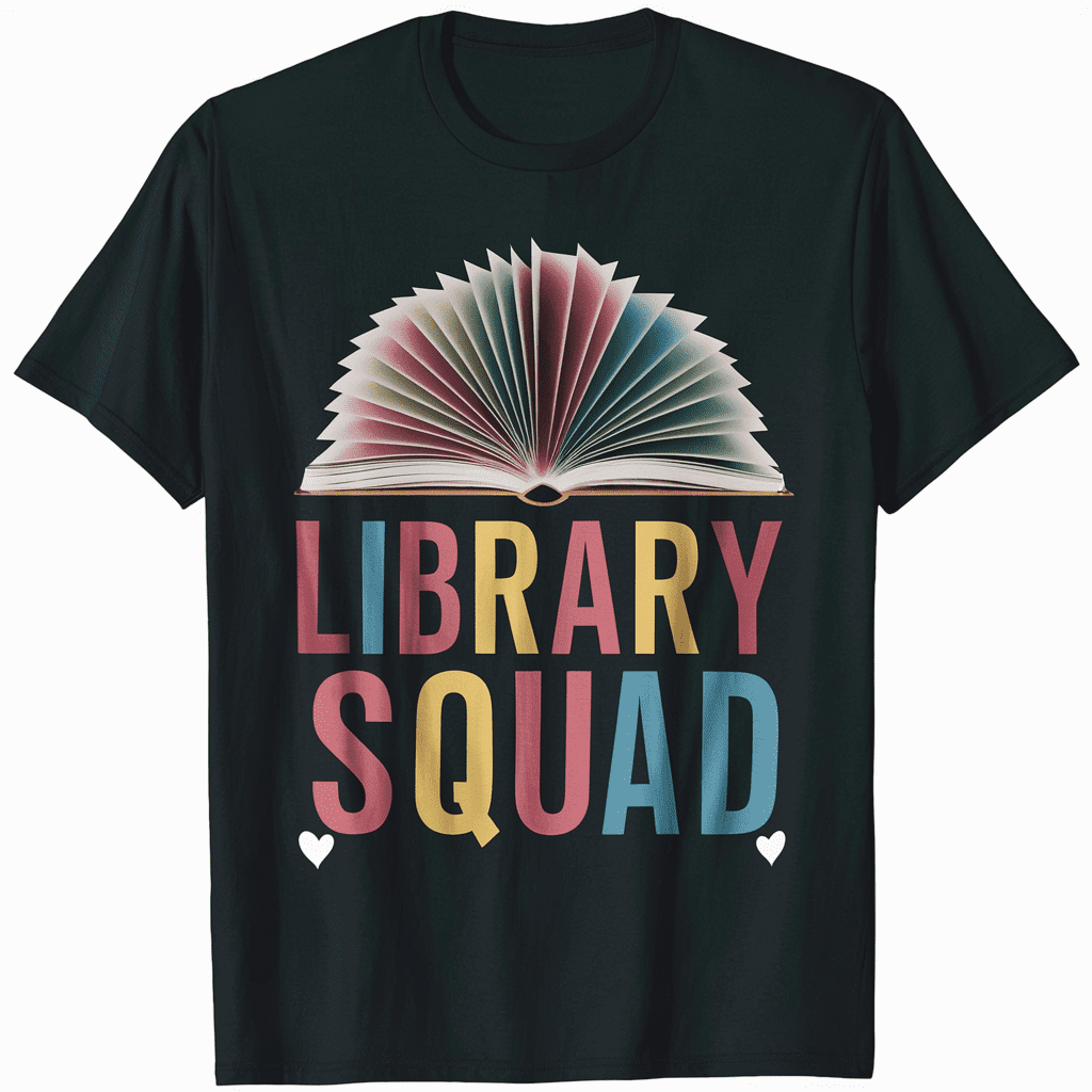 Funny Librarian Quote, Adventure Begins At Your Library T-Shirt ...