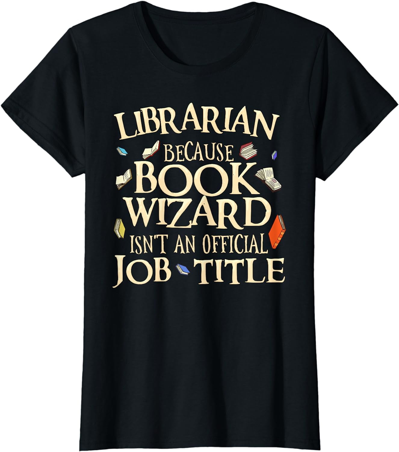 Funny Library Design For Men Women Book Reading Lovers T-Shirt ...