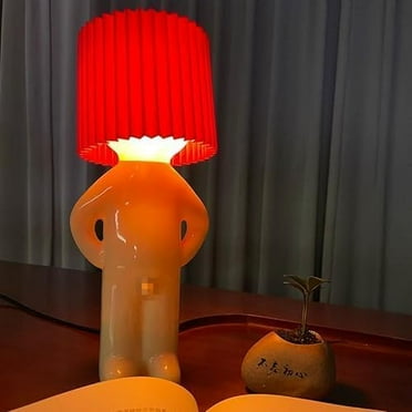 A Little Shy Man Creative Lamp, Desk Night lamp,Naughty boy Night Lamp ...