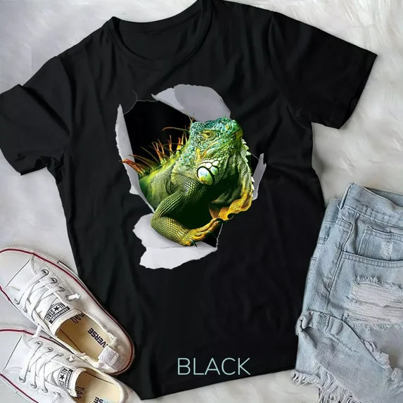 Funny Lizard and Reptile Lover, Humorous Iguana Themed Graphic Design ...