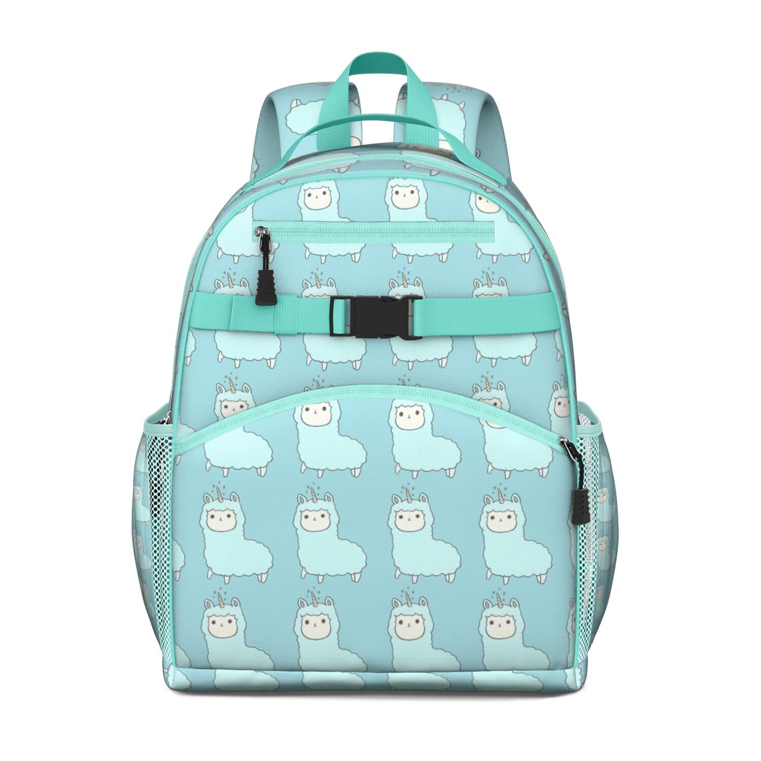 Funny Llama Cartoon Backpack - Spine-Protecting Ergonomic Design ...