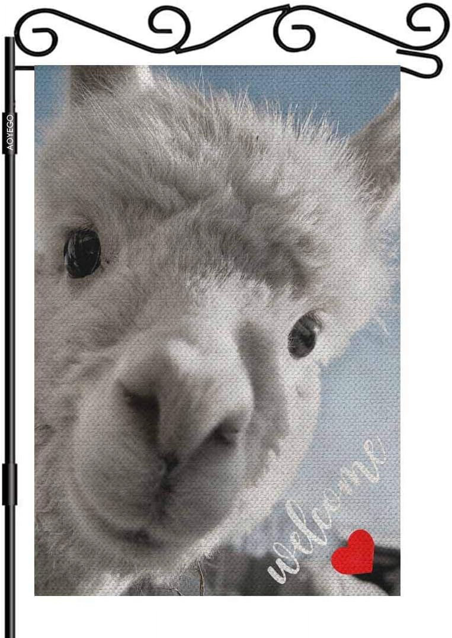 Funny Llama Garden Flag 12.5x18 Inch Vertical Double Sided I Love Llama ...