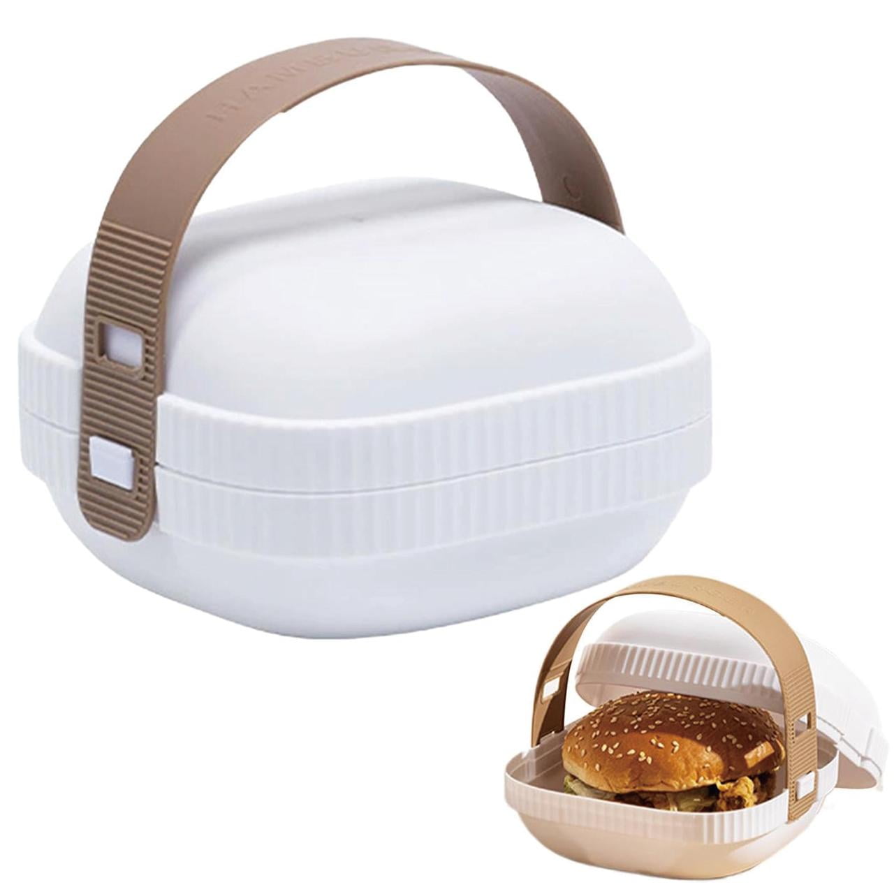 Funny Lunch Box,Portable Handheld Burger Box,Sandwich Containers ...