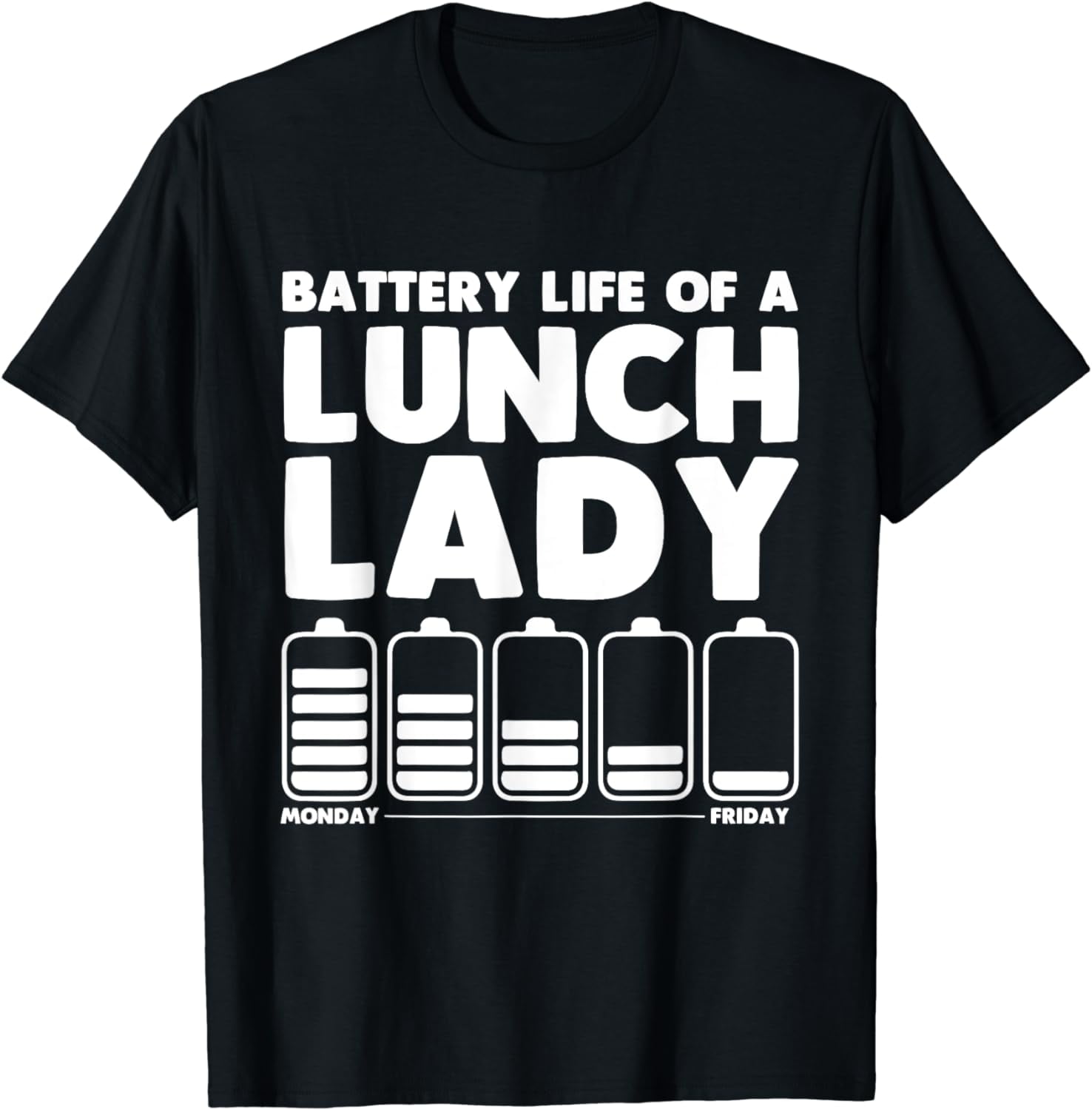 Funny Lunch Lady Art For Men Women Cafeteria Lunch Monitor T-Shirt ...
