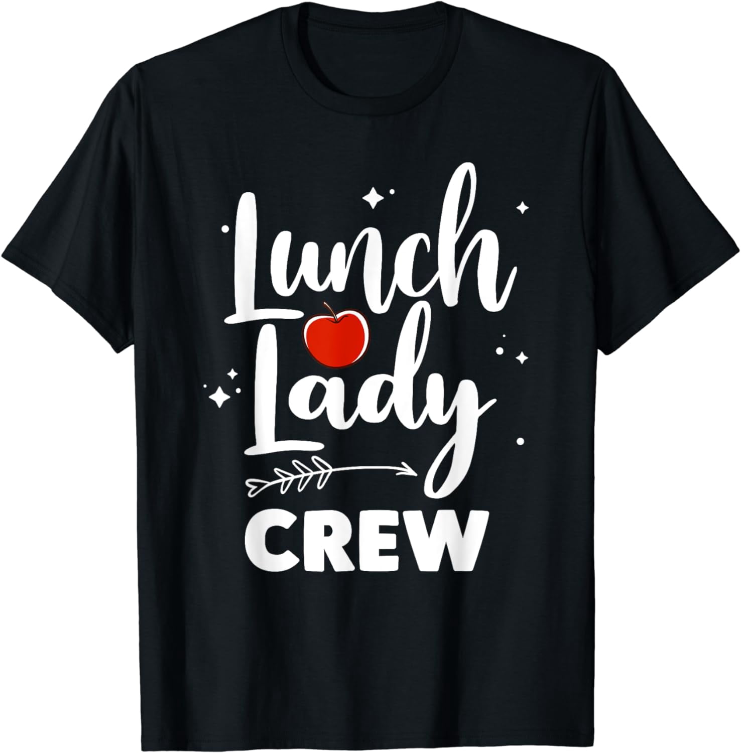 Funny Lunch Lady Design For Women School Lunch Crew T-Shirt - Walmart.com