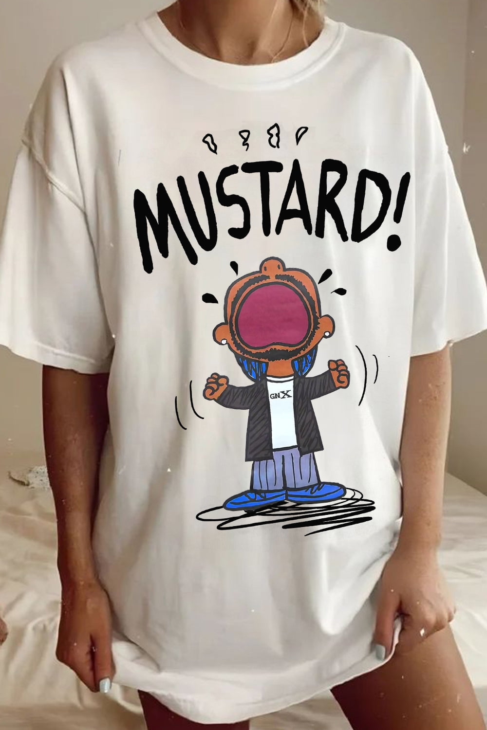 Funny MEME Kendrick Lamar MUSTARD T-Shirt, New Viral GNX Album ...
