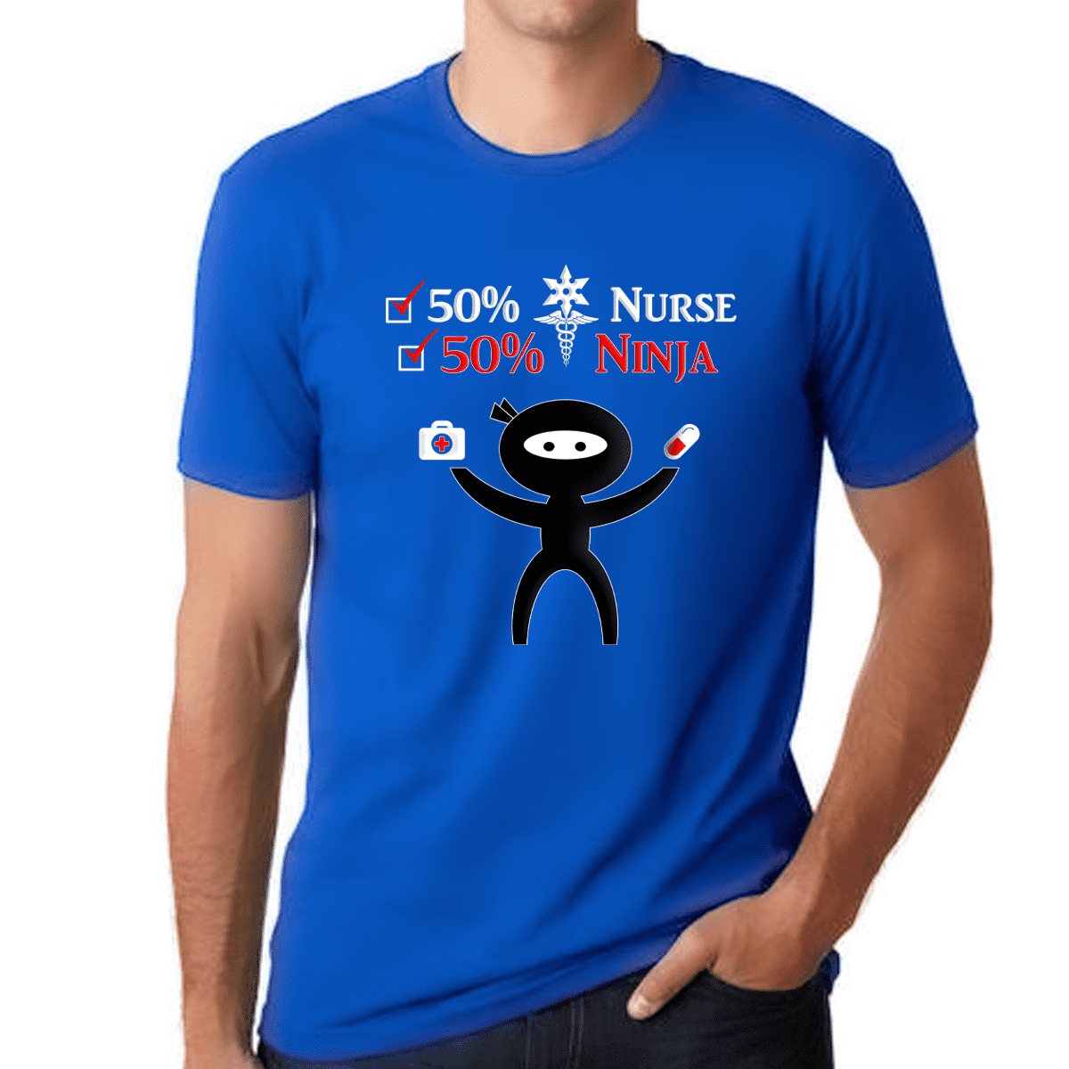 Funny Male Nurse Gifts for Men Nurse Shirts for Men Best Nursing ...