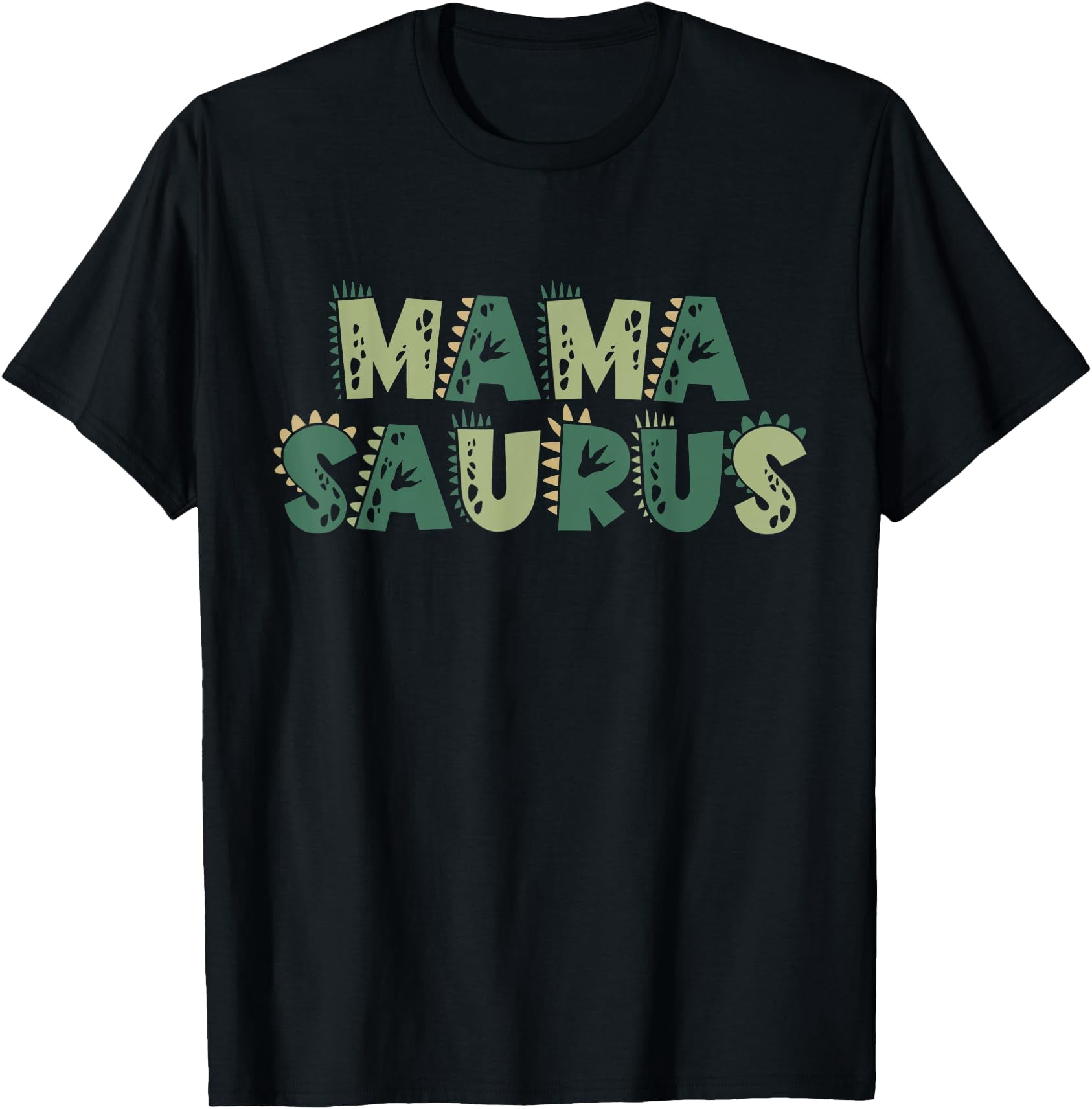 Funny Mama Saurus Dinosaur T-Shirt for Family Birthday Matching Outfits ...