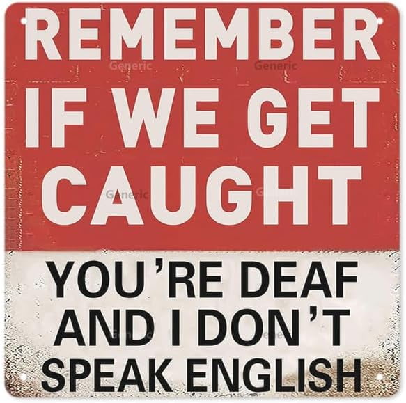 Funny Man Cave Room Sign Remember If We Get Caught Sign For Garage Home ...