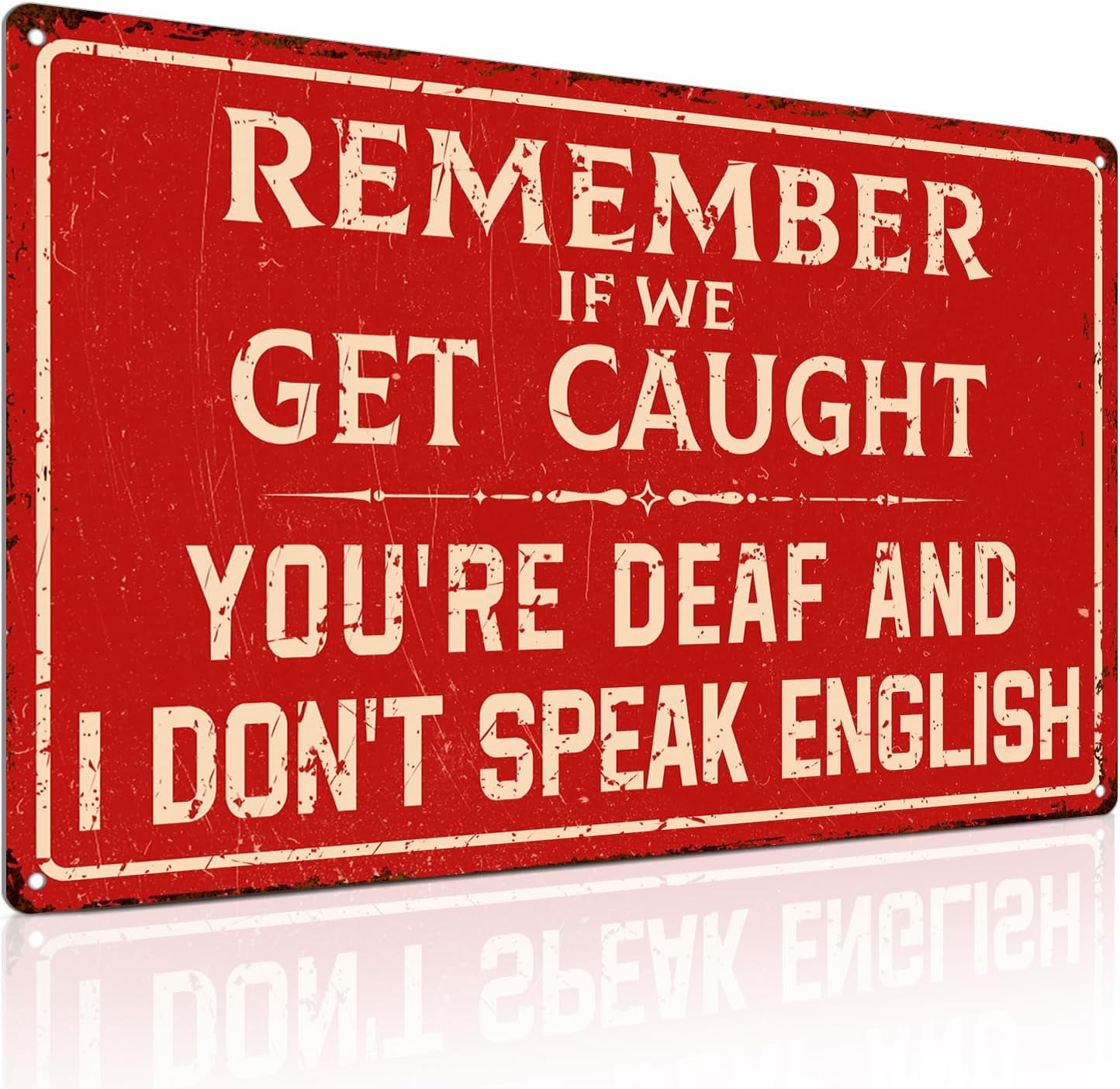 Funny Man Cave Sign - Cool Stuff for Son, Bar, Garage, Gaming Room ...