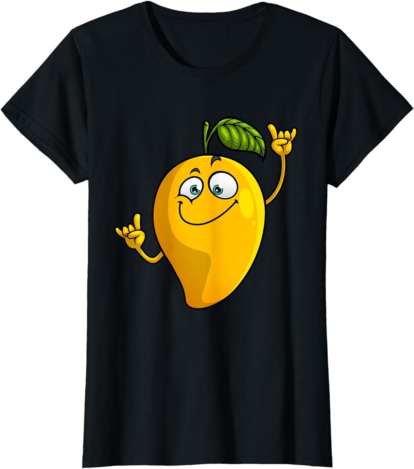 Funny Mango Designs For Men Women Fruitarians Farmer Foodies T-Shirt ...