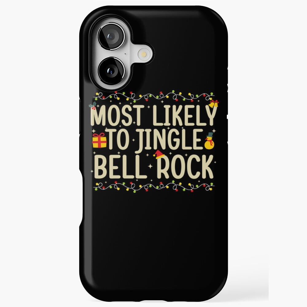 Funny Matching Family Holiday Jingle Bell Rock Design for iPhone 17 to ...