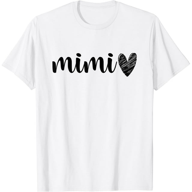 Funny Matching Mimi & Me for Grandma Whit Girl or Boy T-Shirt - Walmart.com