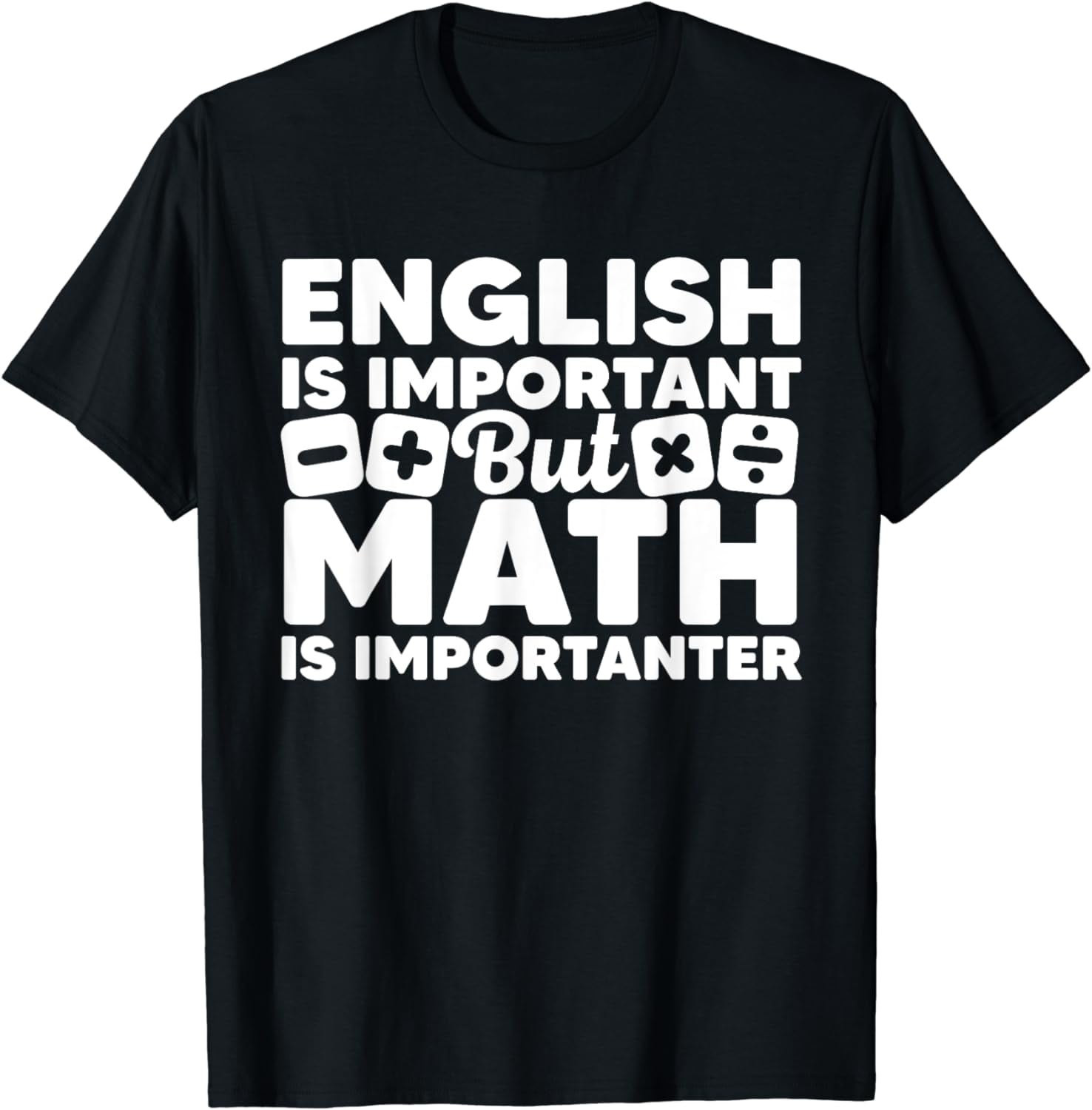 Funny Math Art For Men Women Student Pun Mathematics Lovers T-Shirt ...