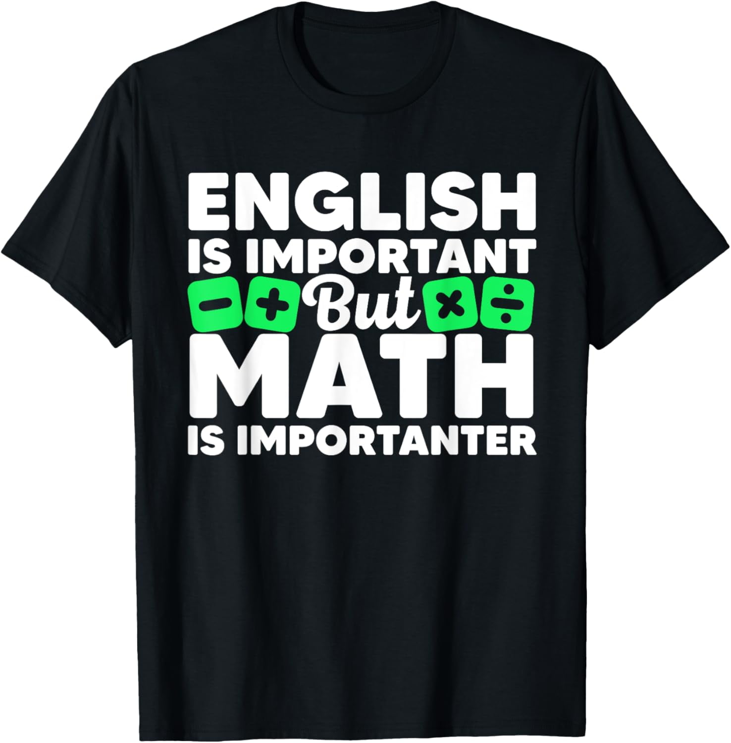 Funny Math Art For Men Women Student Pun Mathematics Lovers T-Shirt - Walmart.com