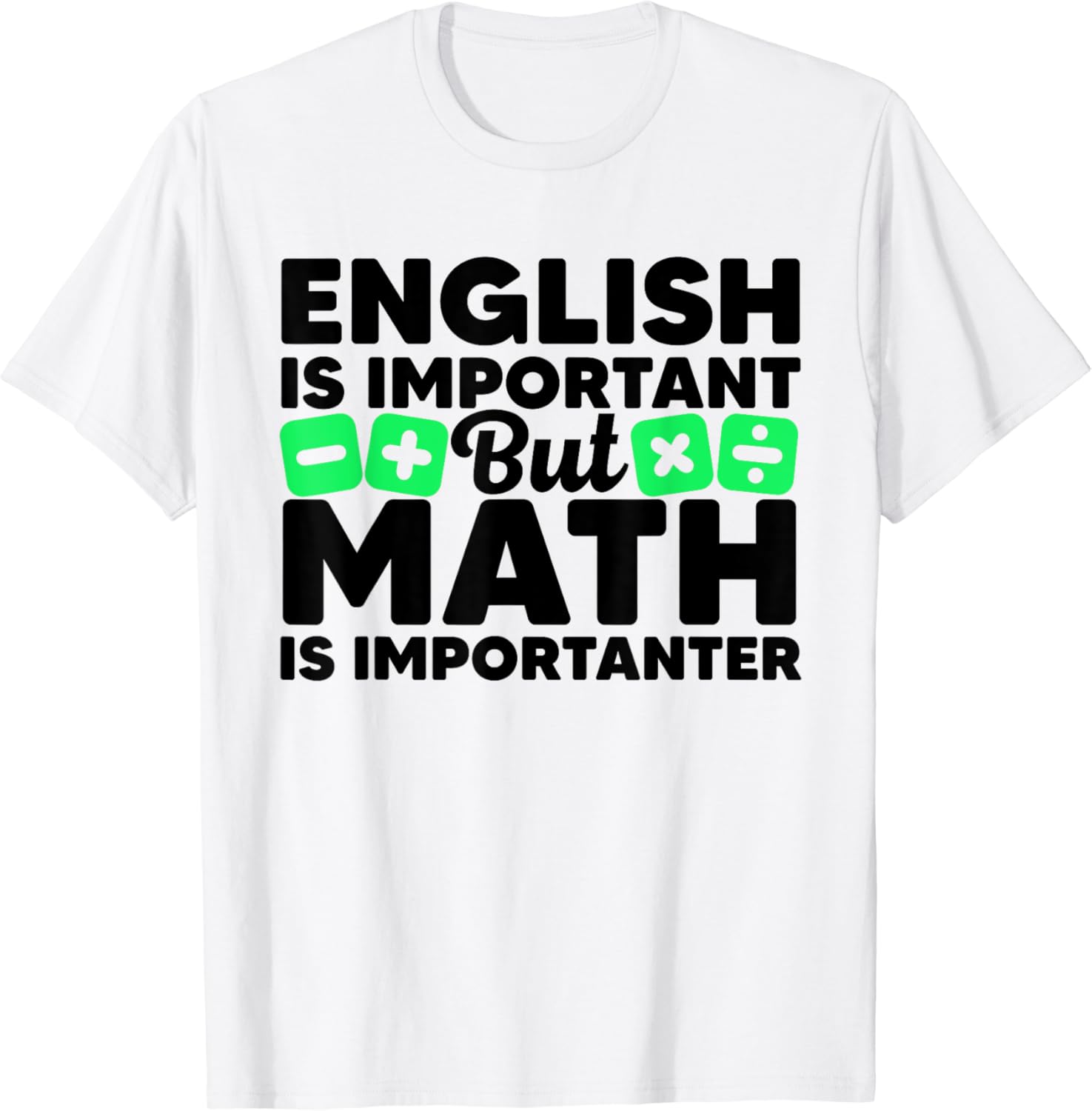 Funny Math Art For Men Women Student Pun Mathematics Lovers T-Shirt ...