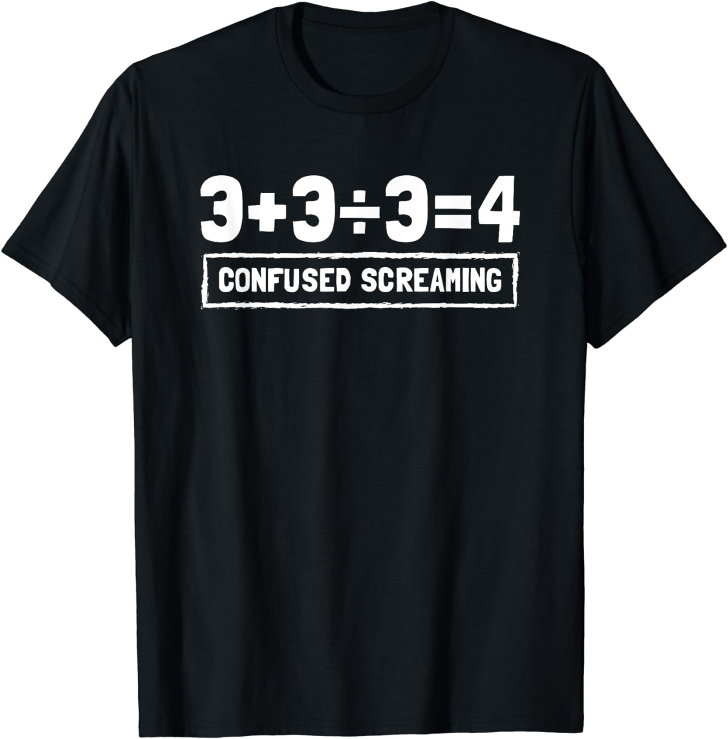 Funny Math Formula, Confused Screaming, Nerd, Geek, Algebra T-Shirt ...