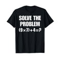 Funny Math Joke T-Shirt for Teachers - PEMDAS Brainrot Humor Design ...