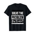 Funny Math Problem Graphic T-Shirt for Memorable Moments and Laughs ...