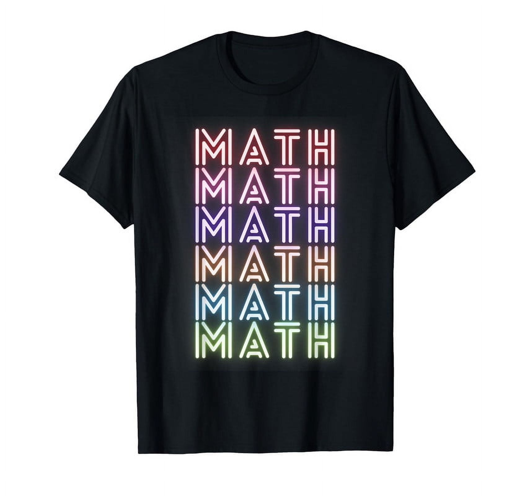 Funny Math Retro Vintage Math Science Mathematics T-Shirt - Walmart.com