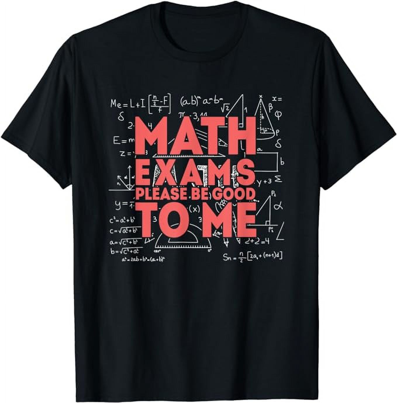 Funny Math Science Nerd Teacher Math Exam T-Shirt - Walmart.com