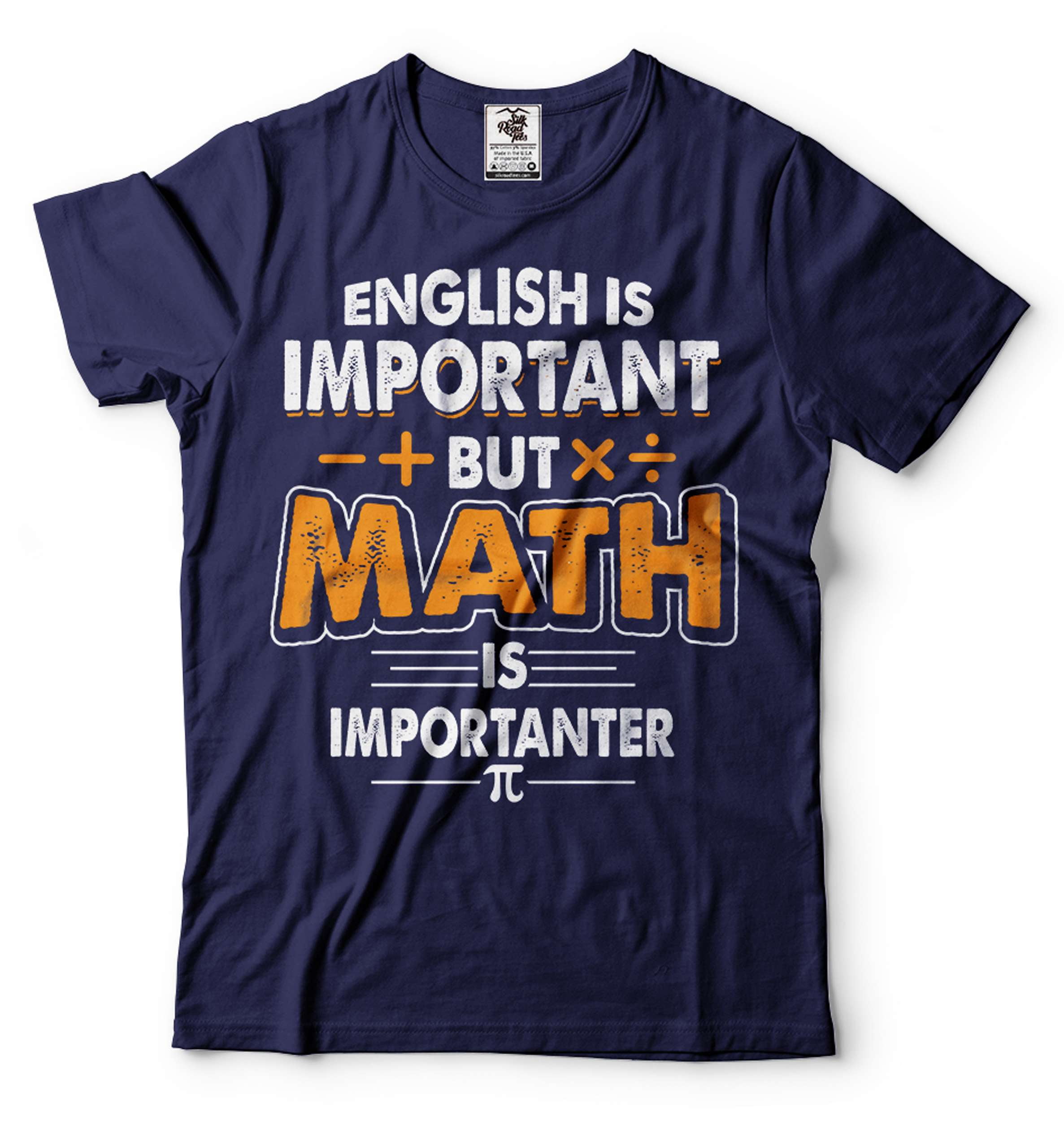 Funny Math Shirt Math Teacher Shirt English Is Important But Math Is ...