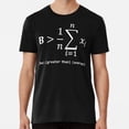 Funny Math T Gift-be Greater Than Average For Women Men Sco T-shirt ...