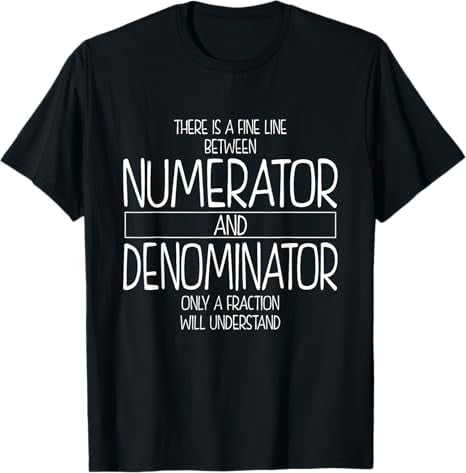 Funny Math Teacher Joke Shirt for Men Women Fun Best Math Quotes Cool ...