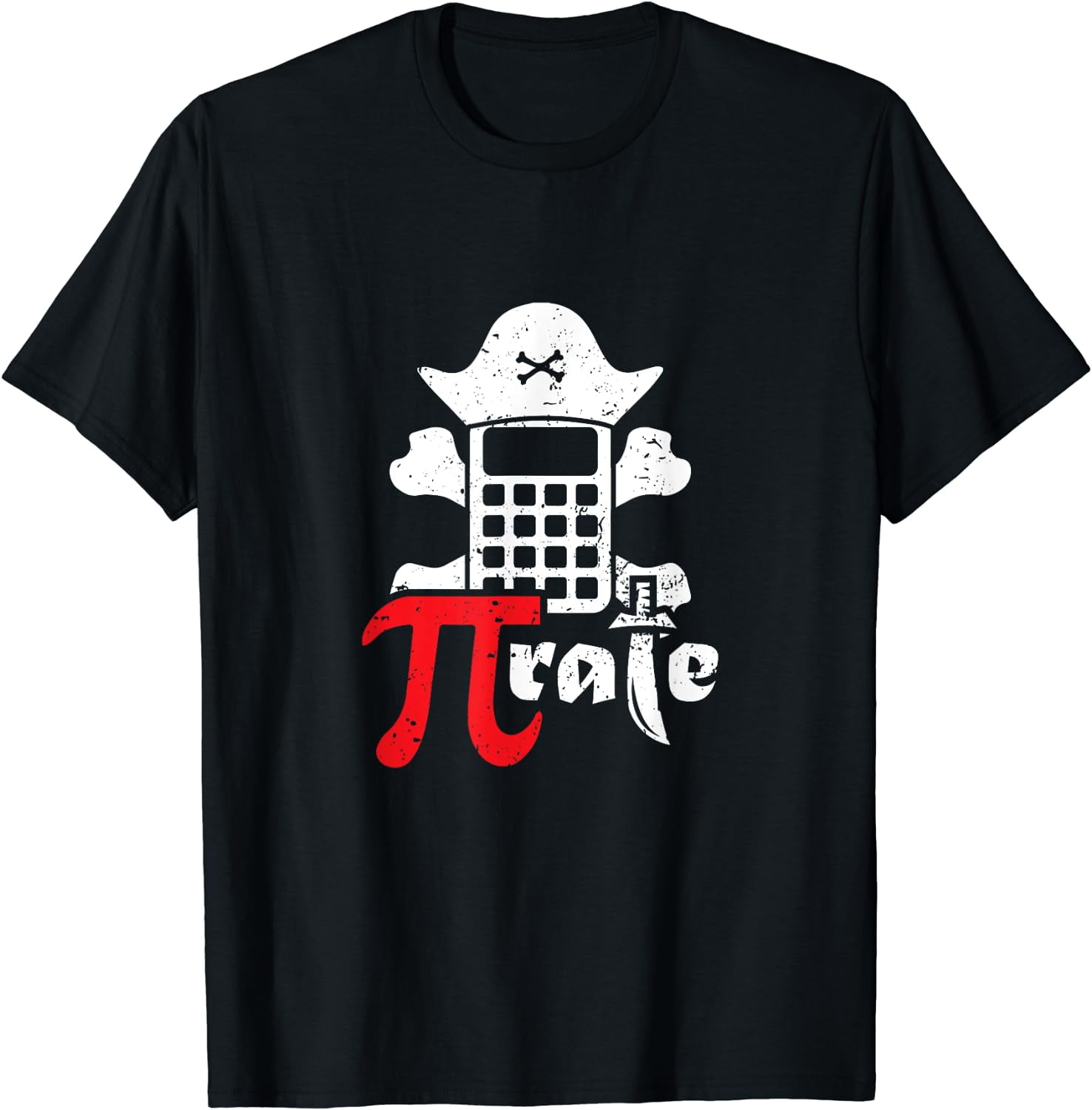 Funny Math Teacher Pi Pirate Halloween Costume T-Shirt - Walmart.com