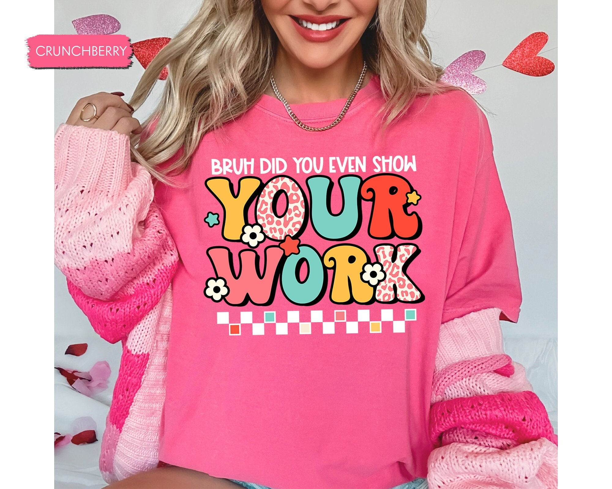 Funny Math Teacher Shirt, Bruh Did You Even Show Your Work Shirt, Funny ...