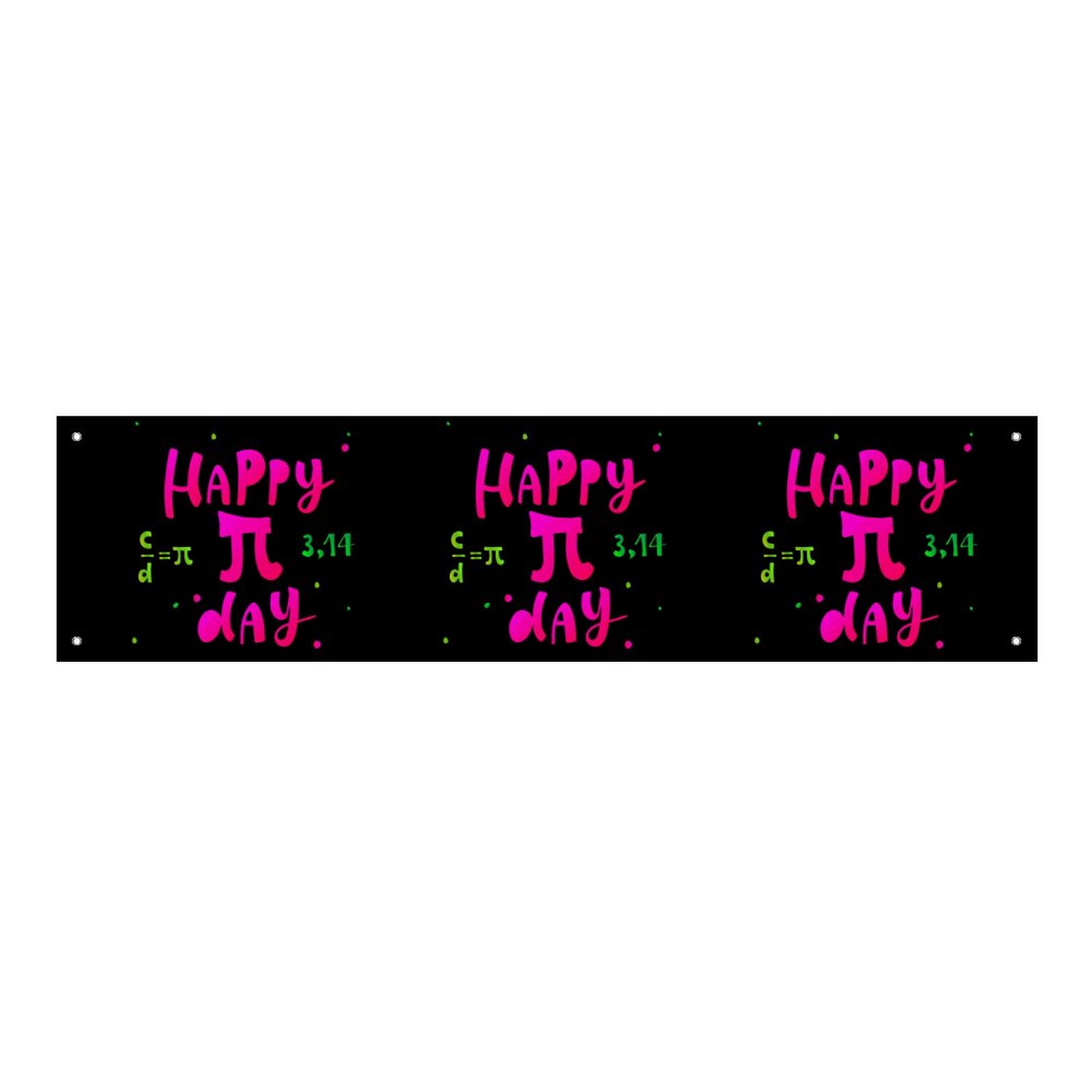 Funny Mathematical Happy Pi Day Banners Flag Hanging Backdrop Sign Wall ...
