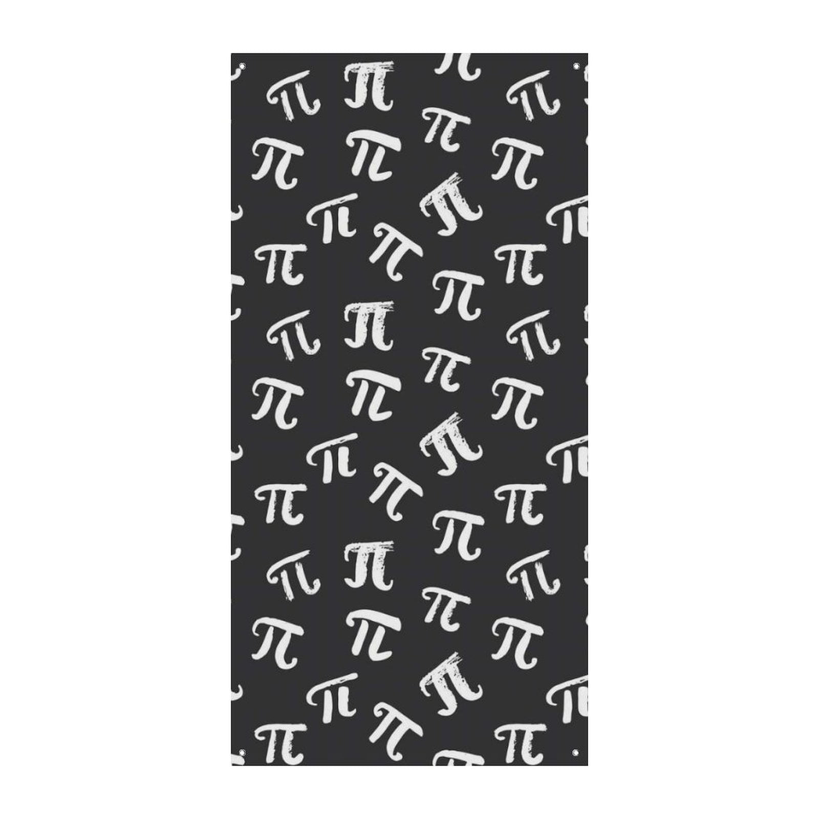 Funny Mathematical Happy Pi Day Door Cover Banners Flag Hanging ...