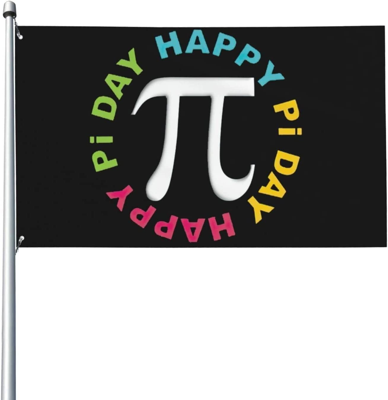 Funny Mathematical Happy Pi Day Garden 3x5Ft Flag Outdoor Indoor Party ...