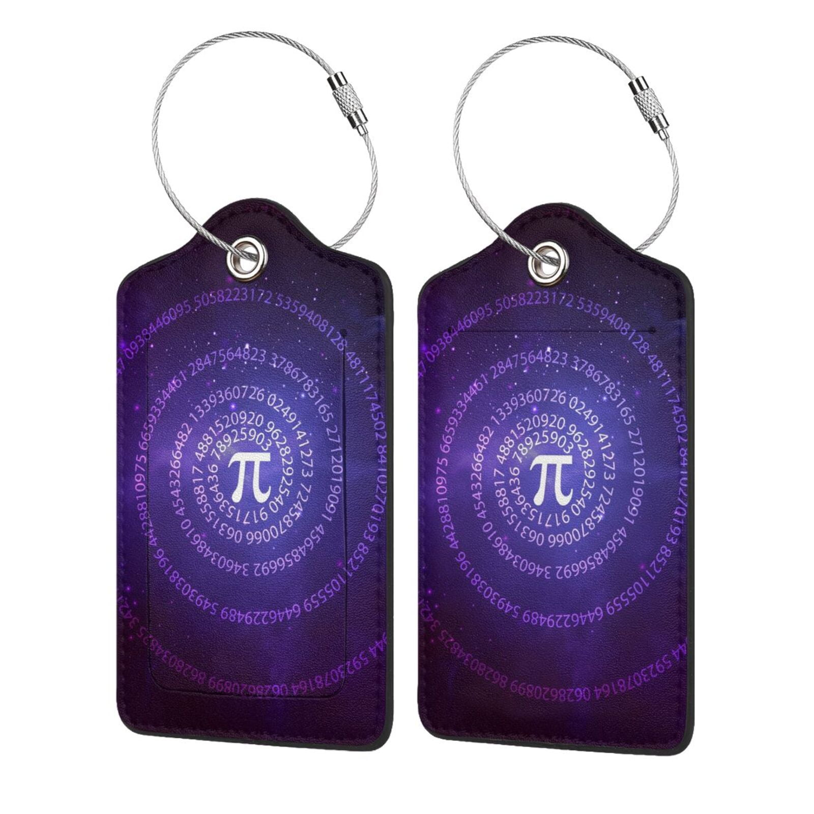 Funny Mathematical Happy Pi Day Luggage Tags for Suitcase Tags ...