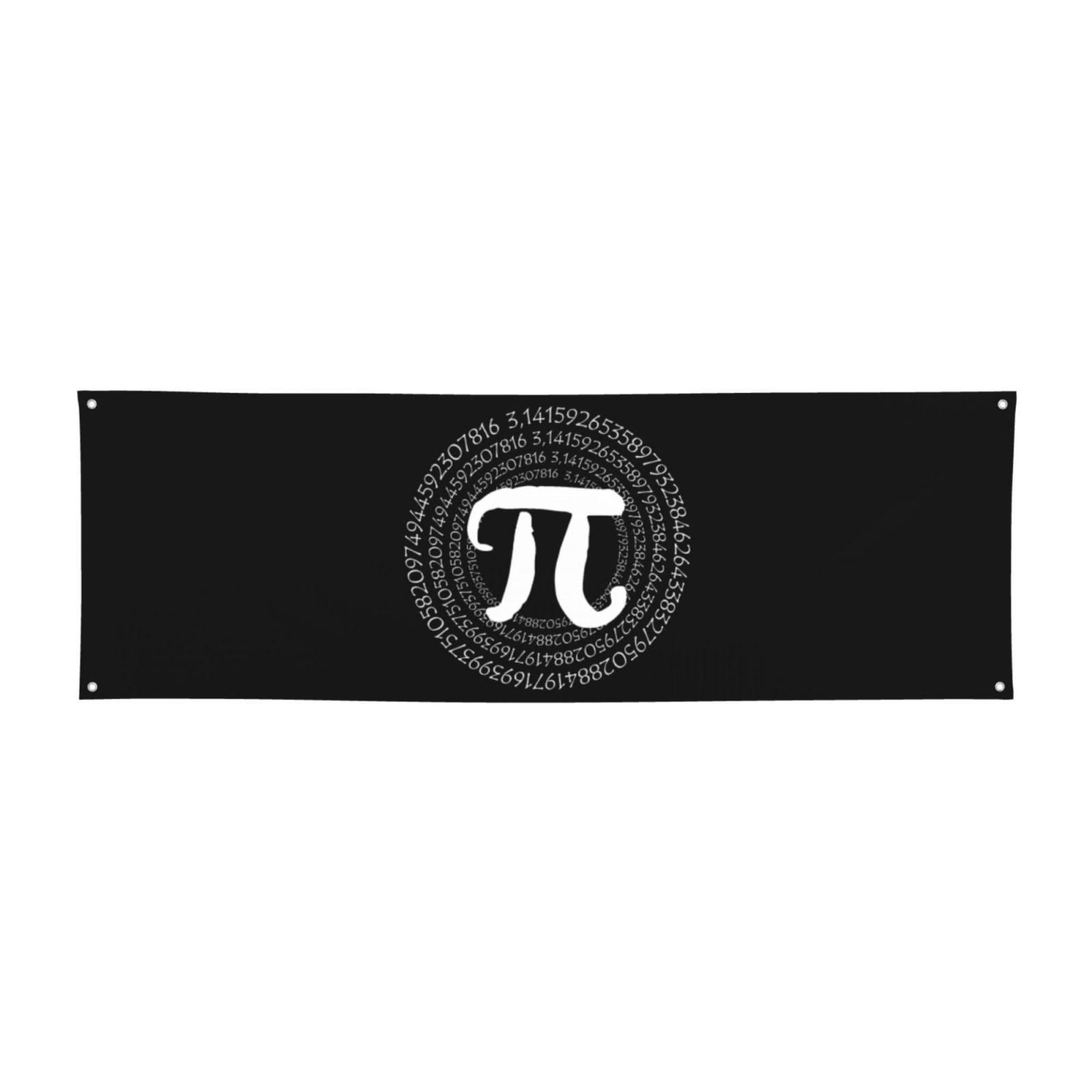 Funny Mathematical Happy Pi Day Yard Banner Backdrop Party Photography ...