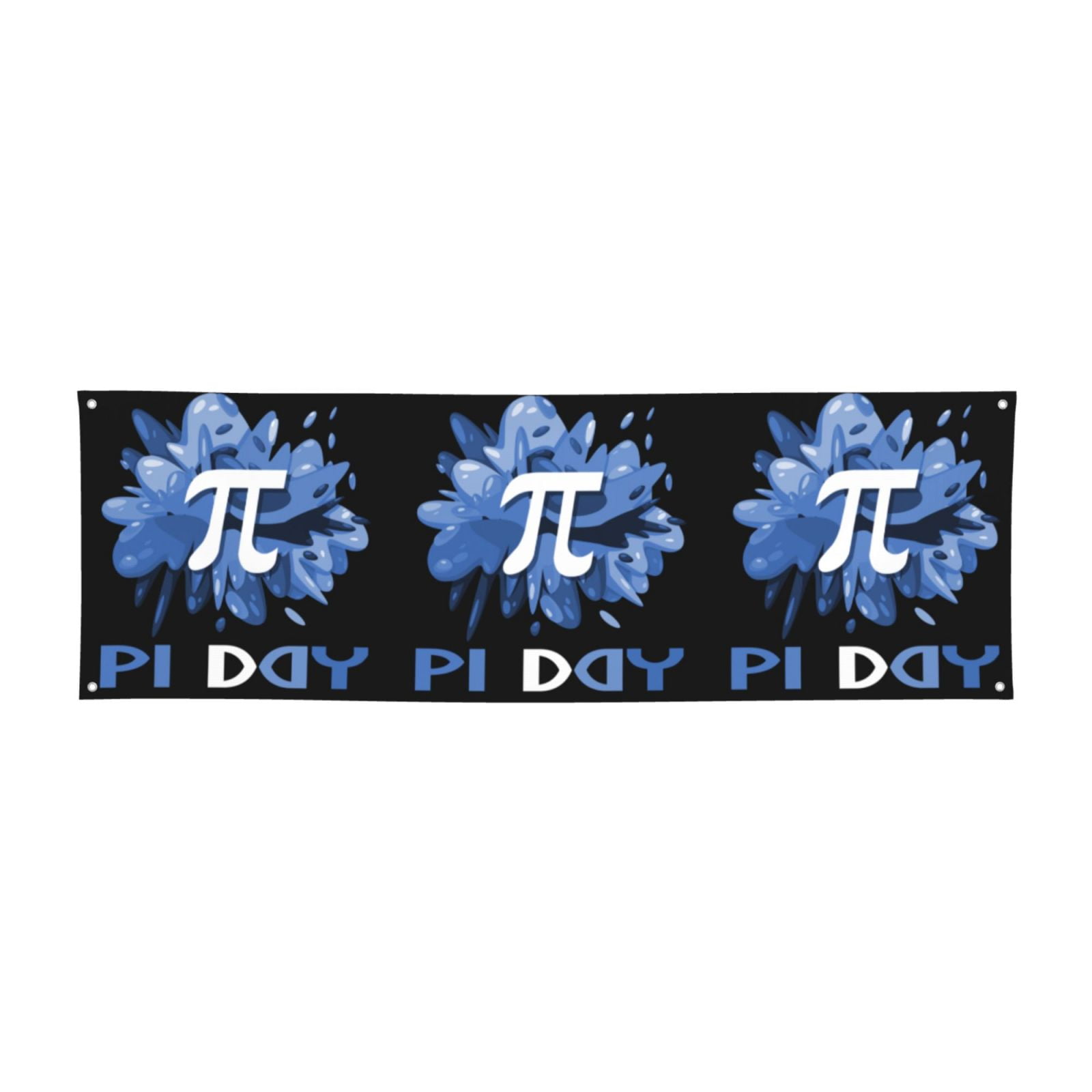 Funny Mathematical Happy Pi Day Yard Banner Backdrop Party Photography ...
