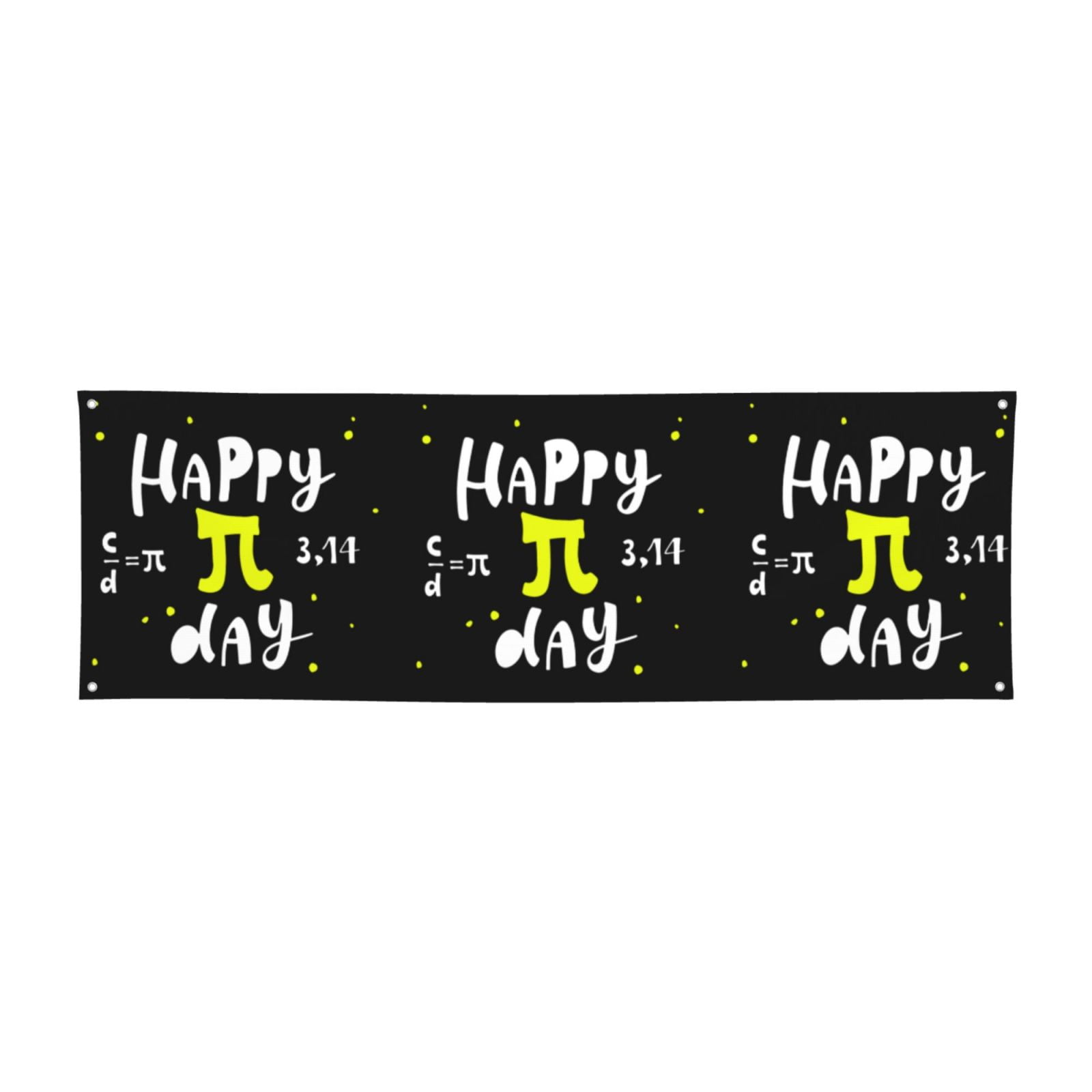 Funny Mathematical Happy Pi Day Yard Banner Backdrop Party Photography ...