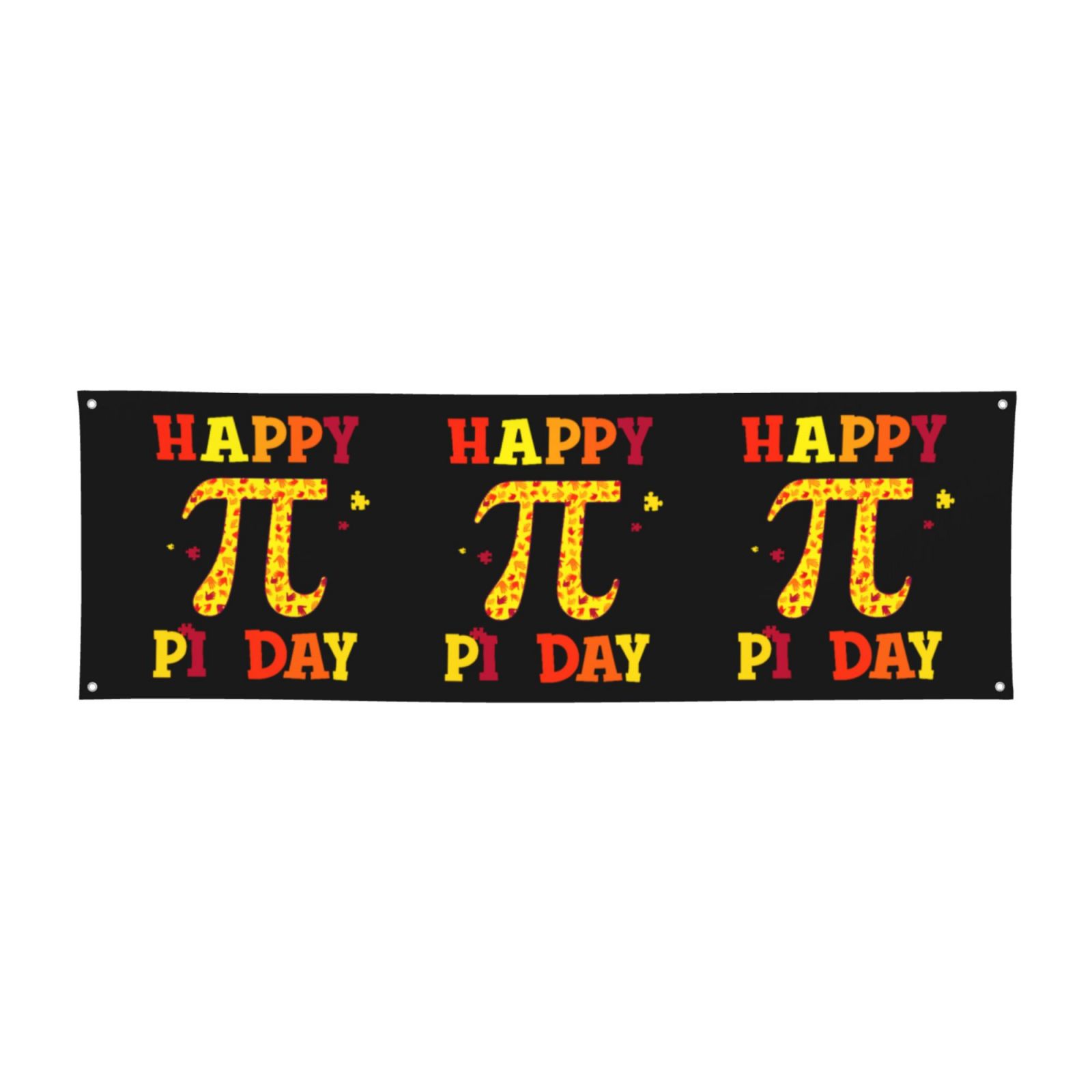 Funny Mathematical Happy Pi Day Yard Banner Backdrop Party Photography ...