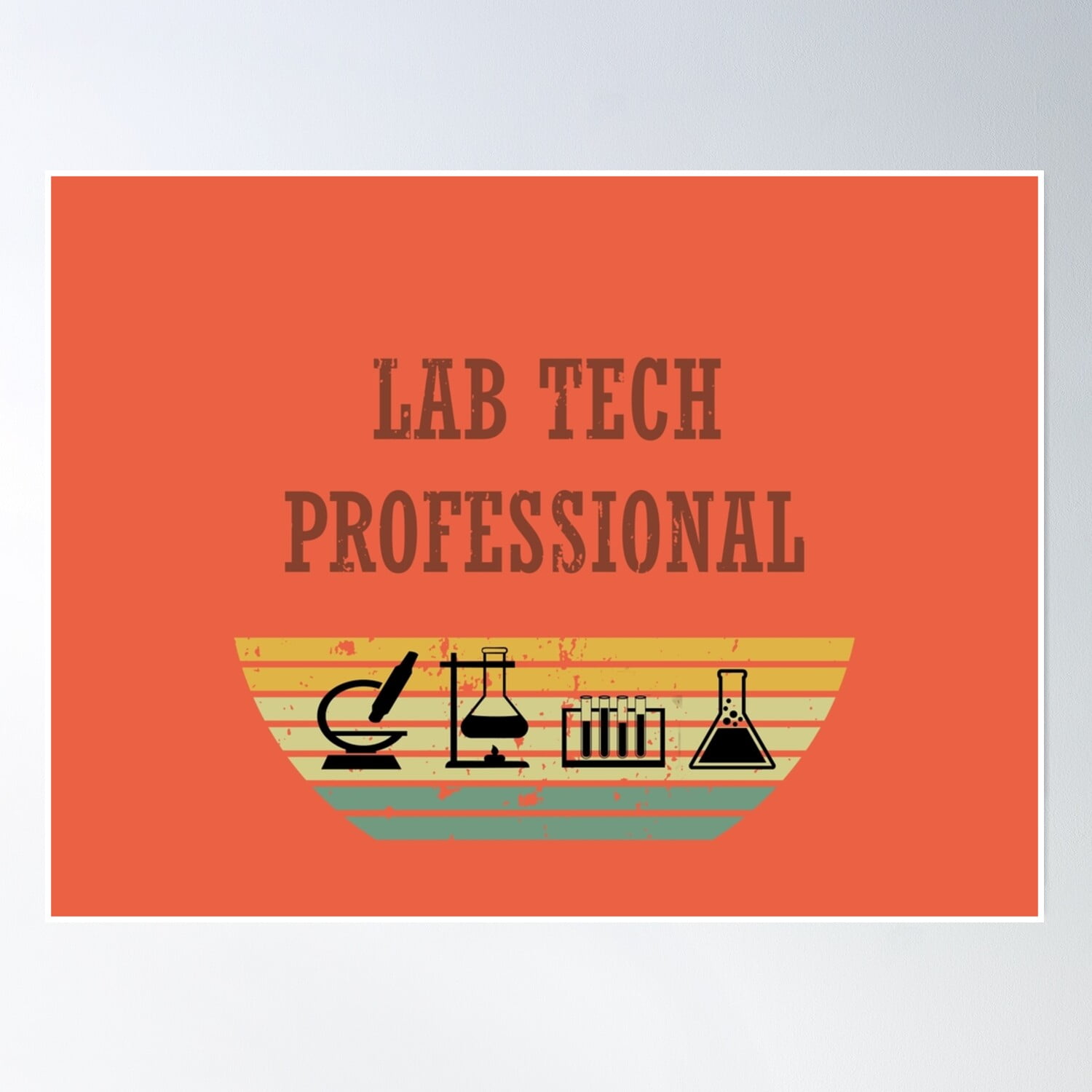 Funny Med Lab Tech Professional Scientist Mlt Medical Laboratory ...