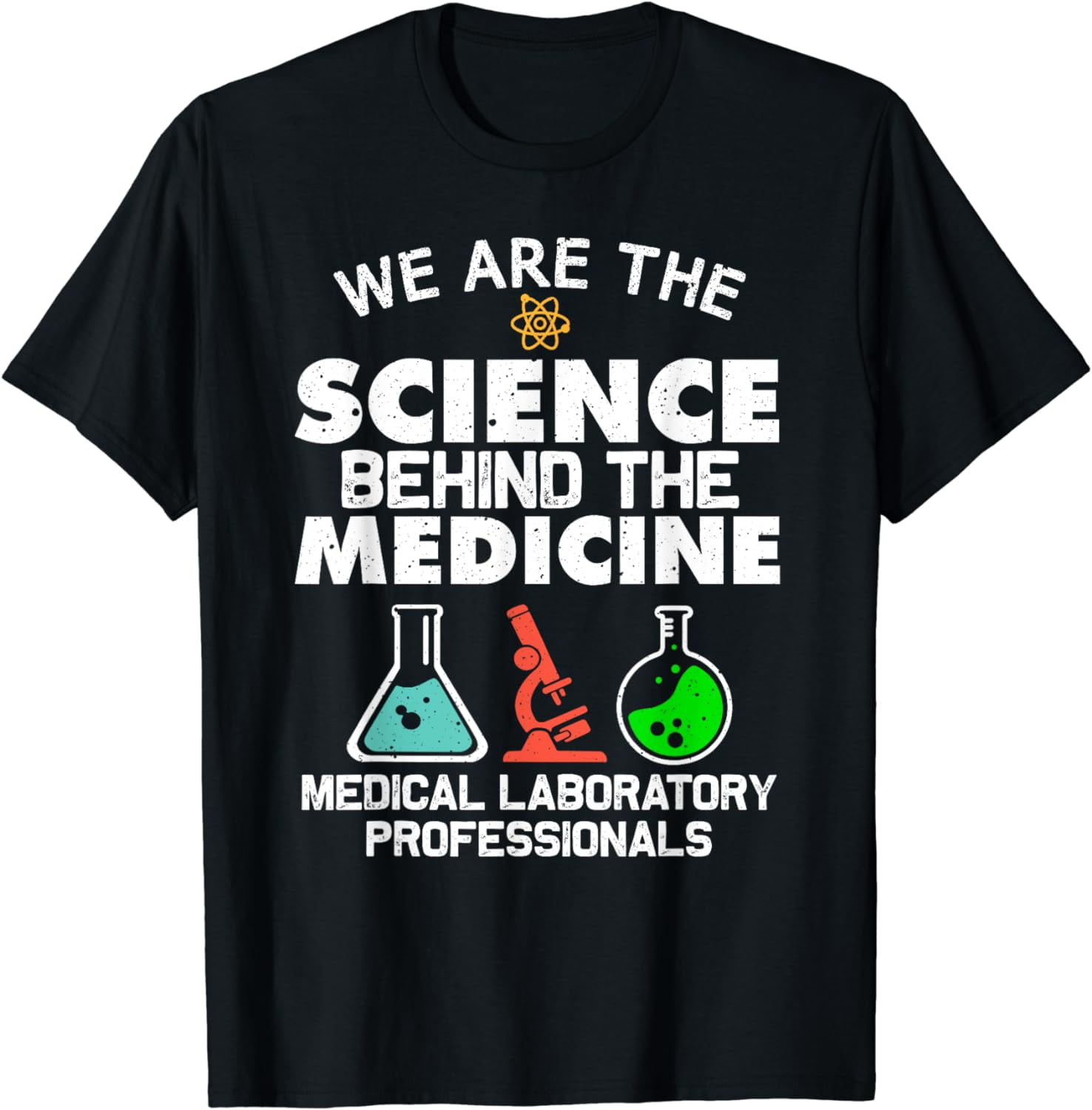 Funny Medical Laboratory Science Design Men Women Lab Tech T-Shirt ...