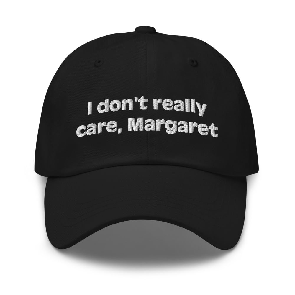 Funny Meme JD Vance Saying Embroidered Dad Hat, I Don't Really Care ...