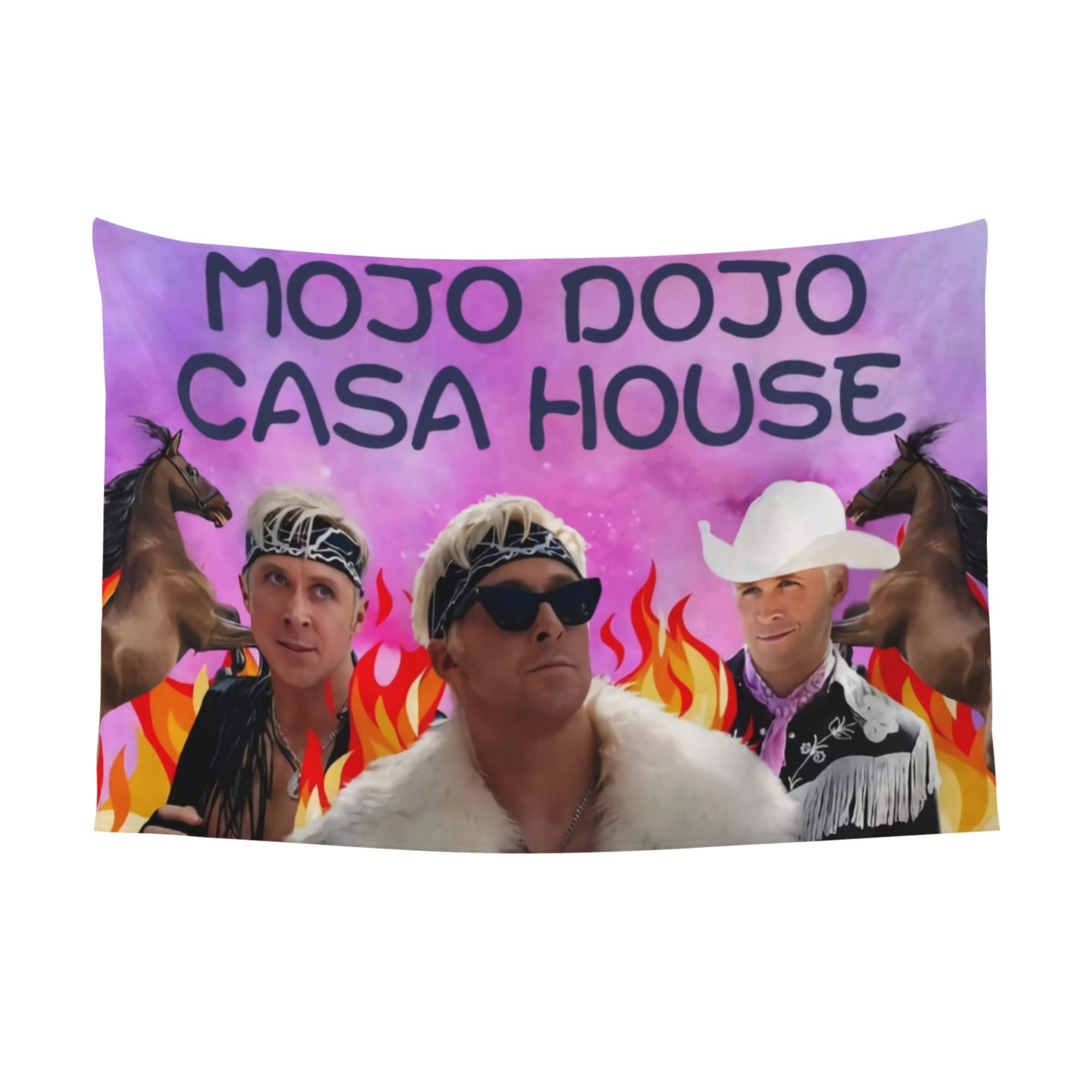 Funny Meme Mojo Dojo Casa House Tapestry 40"X 60" Home Decor Wall ...