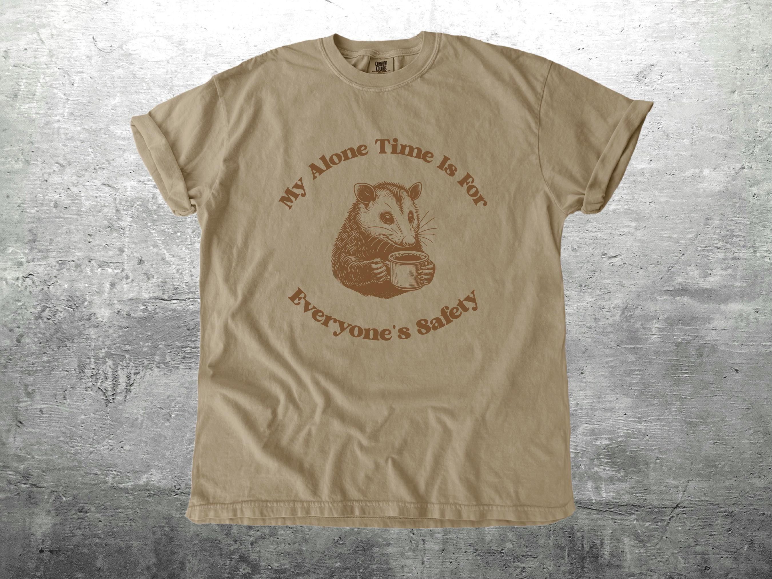Funny Meme Shirt, Funny Possum Shirt, Funny Coffee Shirt, Opossum ...